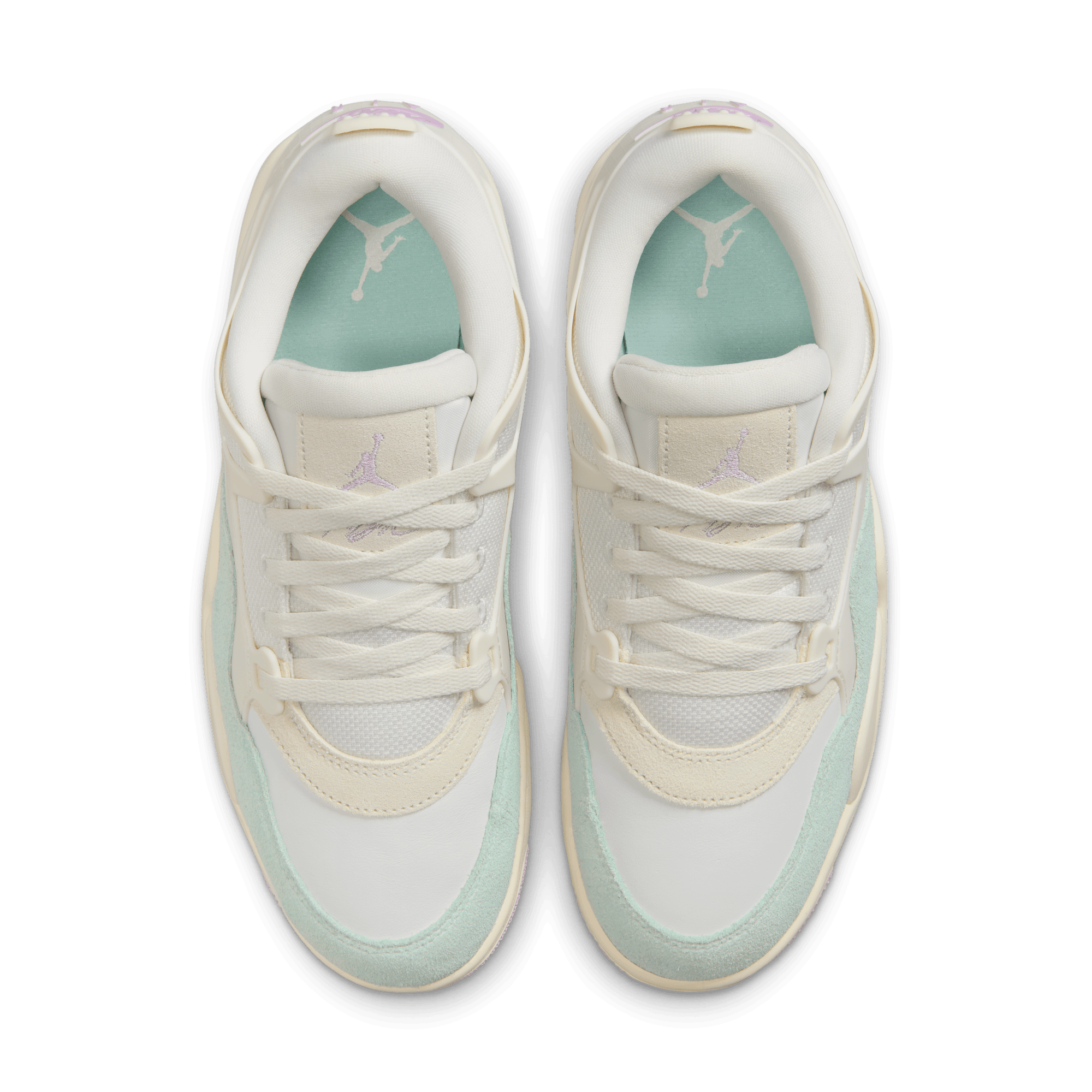 Women's Air Jordan 4 RM (Sail/Doll-Summit White-Pale Ivory) – Centre