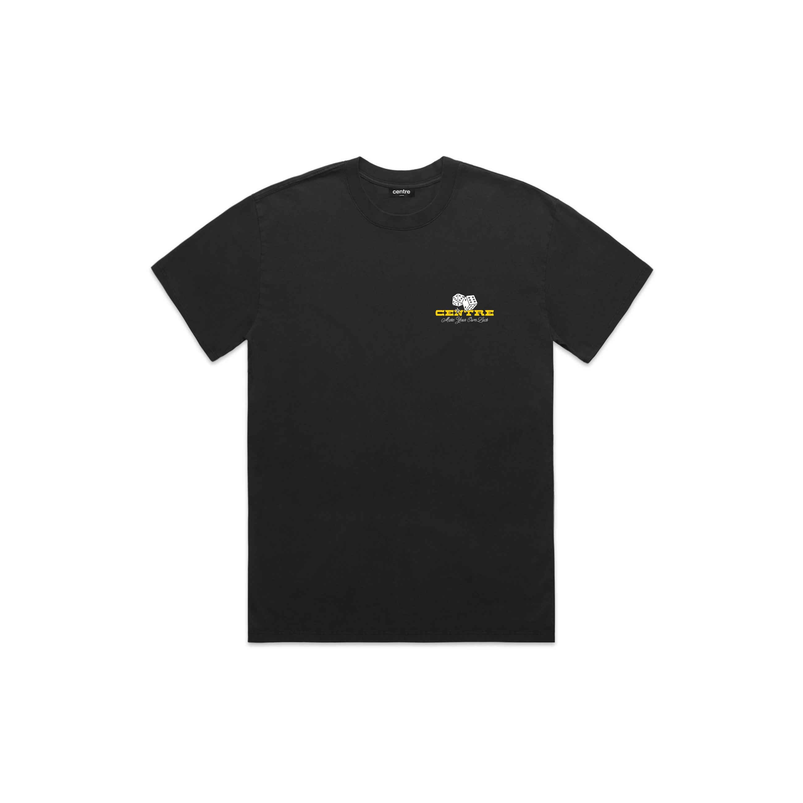 Centre Lucky Tee (Black)